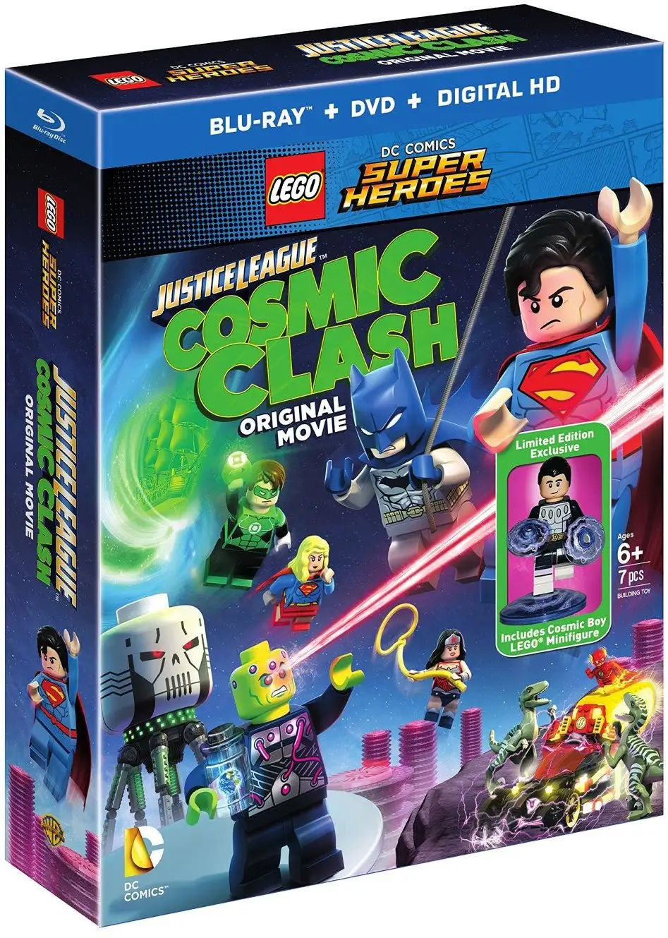 レゴ3000066390 DC Comics Super Heroes: Justice League: Cosmic Clash (Blu-ray + DVD + Digital)｜ブリックナビ
