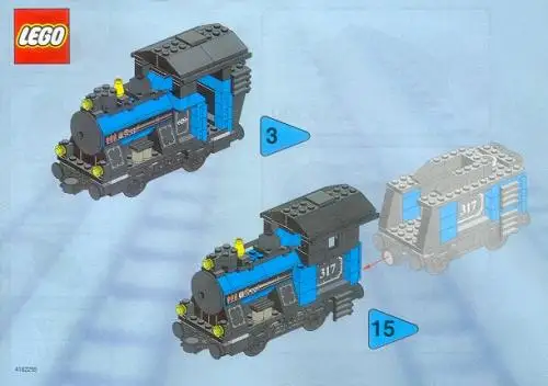 レゴ3740 Small Locomotive｜ブリックナビ