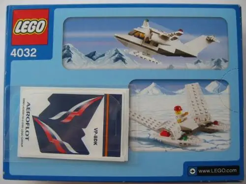 レゴ4032 Passenger Plane - Aeroflot Version｜ブリックナビ