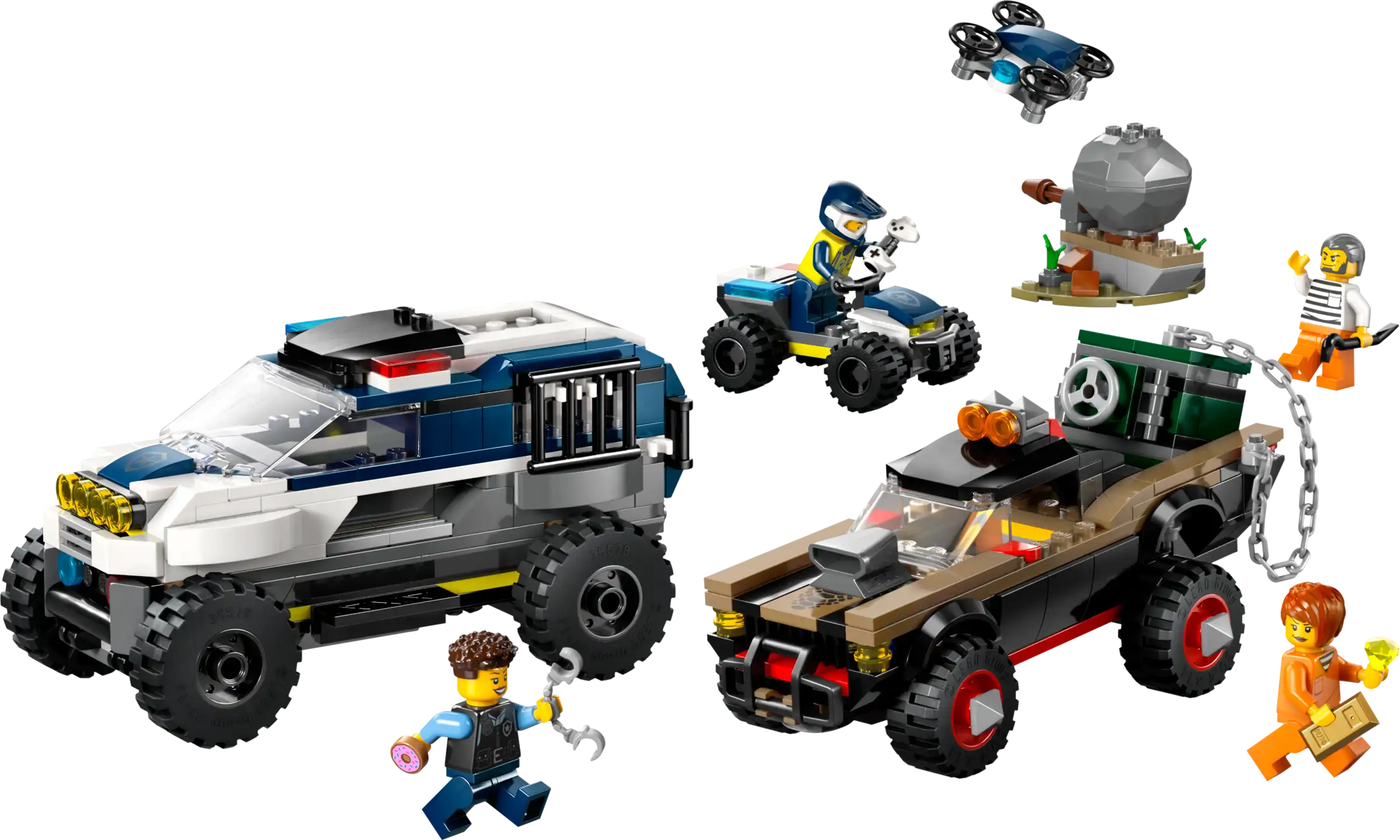 レゴ60449 オフロードカーチェイス｜ブリックナビ