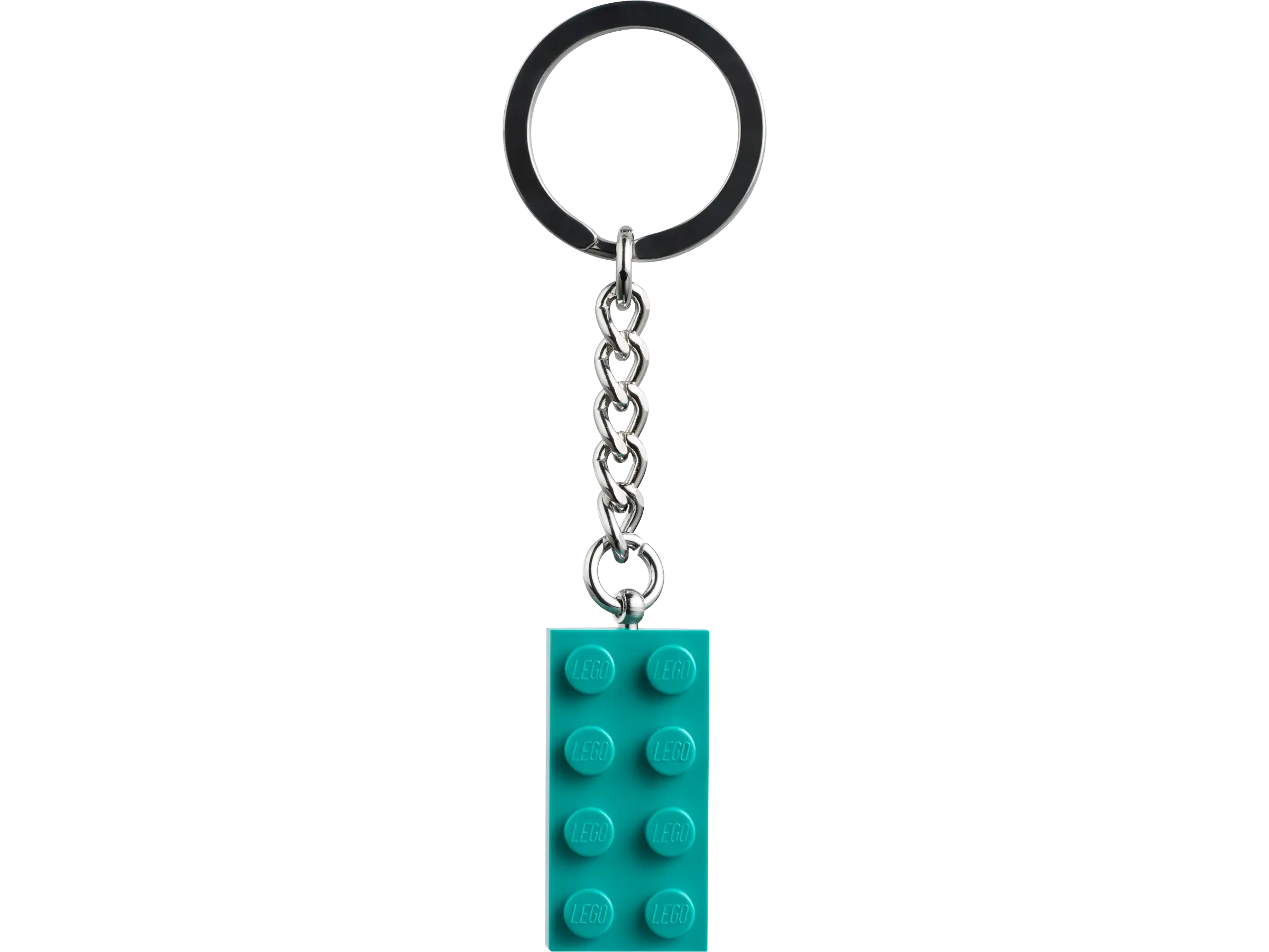 レゴ854303 Dark Turquoise Brick Key Chain｜ブリックナビ