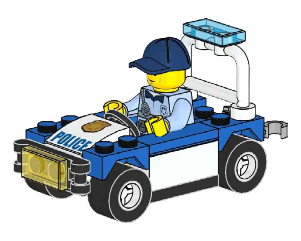 レゴ952201 Justin Justice’s Police Car｜ブリックナビ