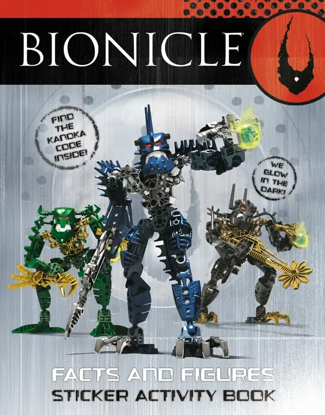 レゴ9780007231850 BIONICLE: Facts and Figures: Sticker Activity Book｜ブリックナビ
