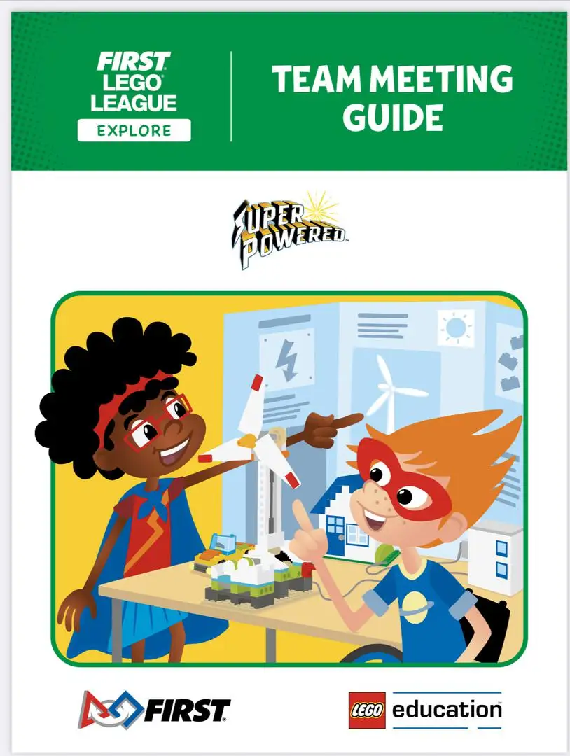 レゴFLL2022 SUPERPOWERED Team Meeting Guide (FLL Explore)｜ブリックナビ