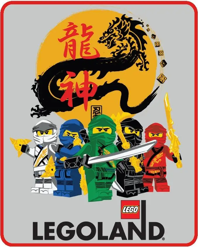 レゴTHROW LEGOLAND Ninjago Year of the Dragon Plush Throw｜ブリックナビ
