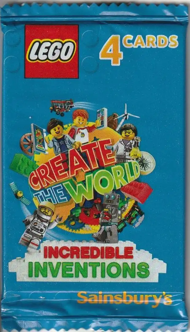 レゴVV1167 Create the World Trading Cards: Incredible Inventions - Random ...